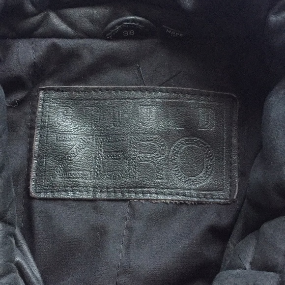 Ground Zero | Jackets & Coats | Vintage Ground Zero Genuine Leather ...